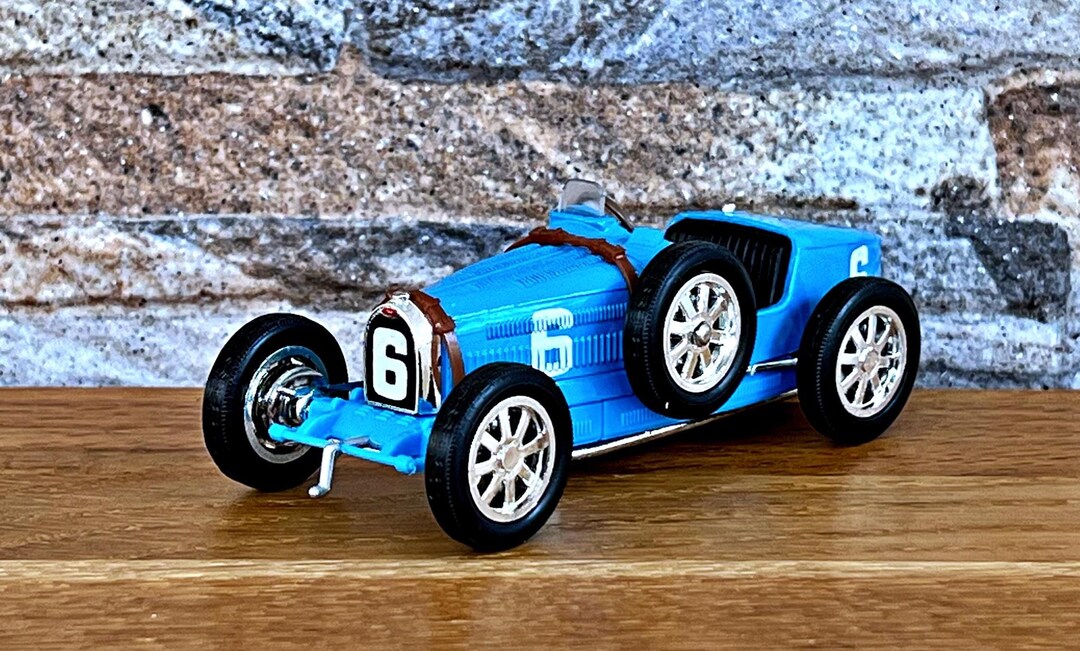 1924 Bugatti Type 35, Vintage Diecast Car, Model Car, Metal Car Model ...