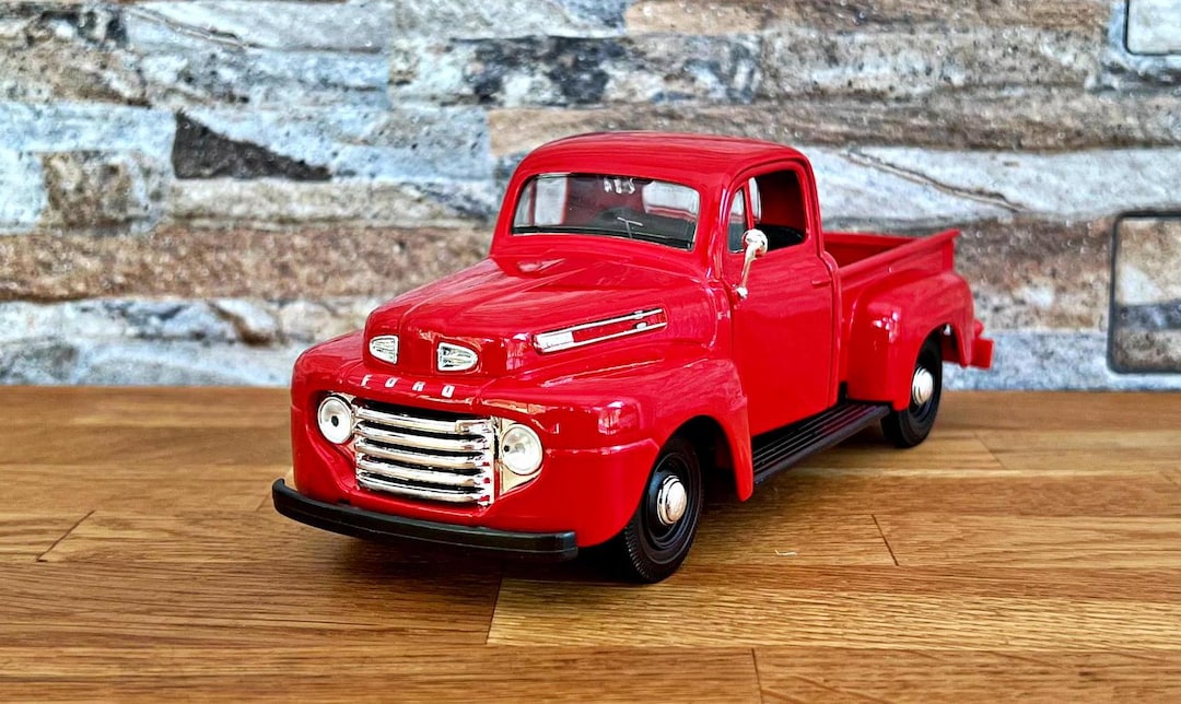 Ford F-1 Pickup 1948 | Vintage Model Car | Diecast Car | 1/25 Scale ...