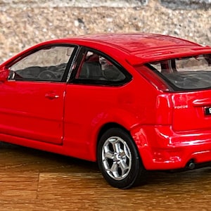 Ford Focus ST, Model Car, Scale 1/36 Model Car, Die Cast Car, 1/36 ...