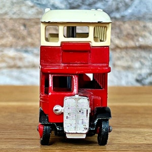 1932 AEC Regent Double Decker Bus, Vintage Diecast Bus, Model Metal Bus ...