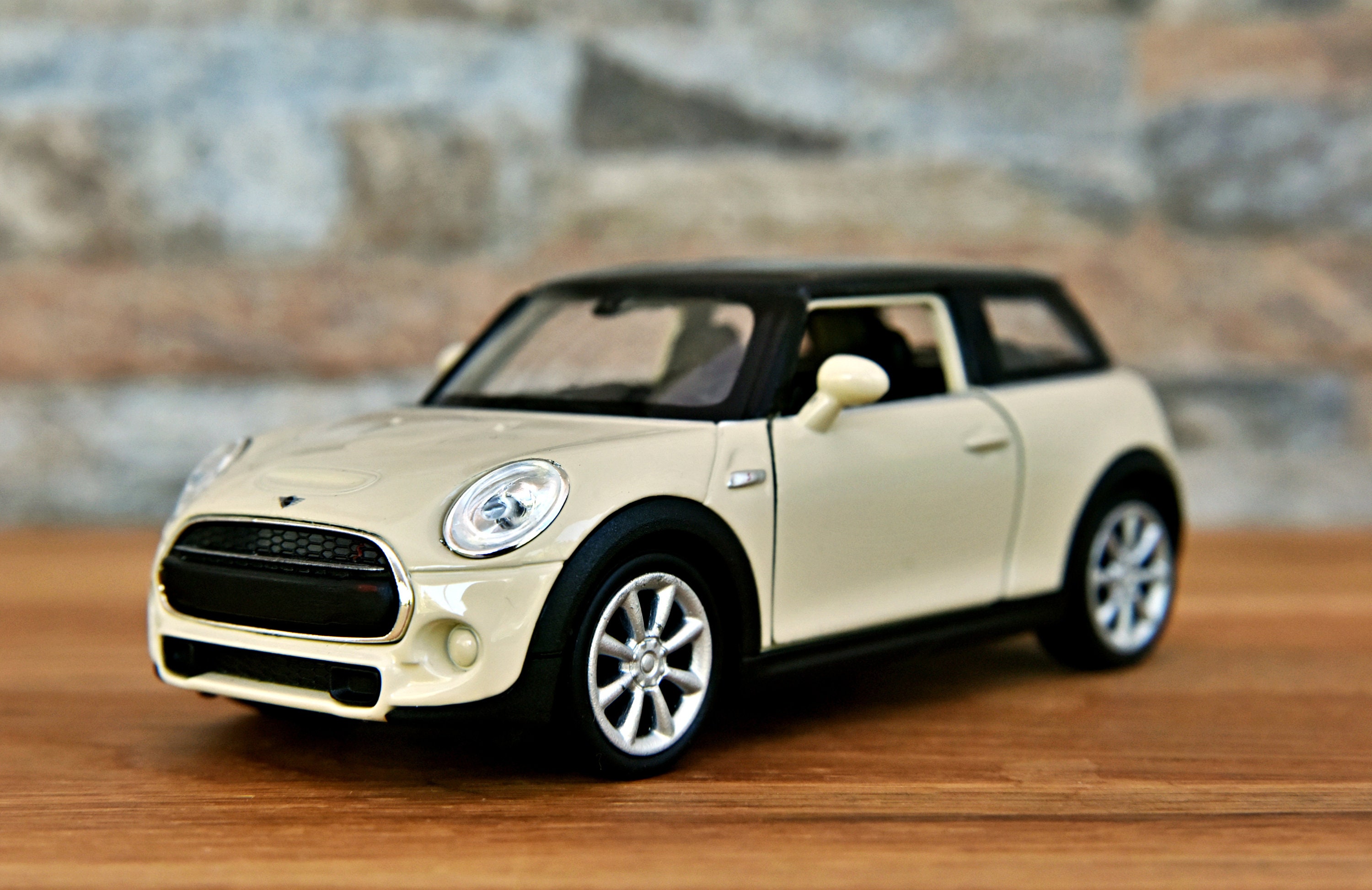 Mini Cooper , New Mini Hatch, Model Metal Car, Scale 1/38 Model Car, 1/ ...