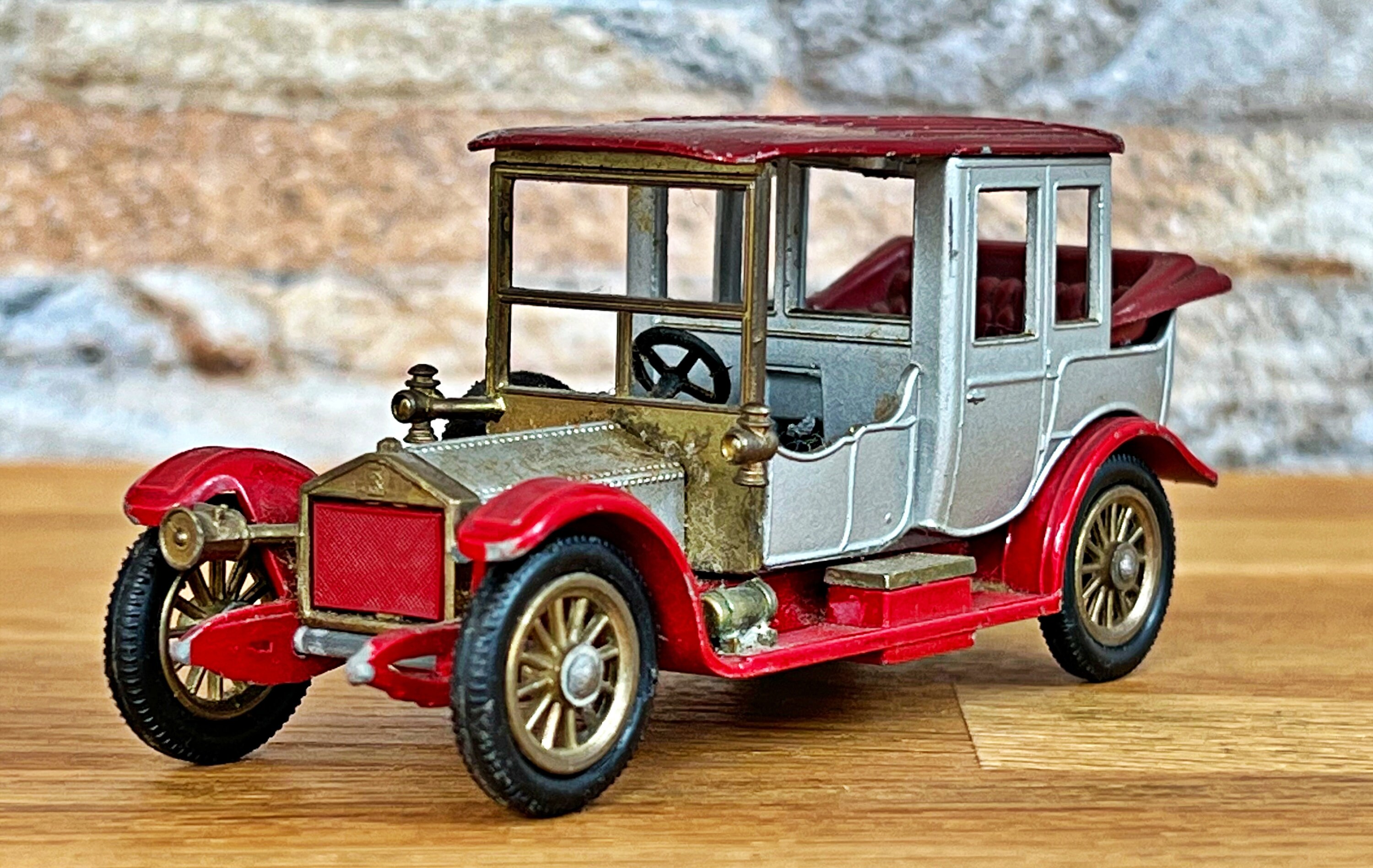 1912 Rolls Royce, Vintage Diecast Car, Model Car, Old Classic Car, Die ...