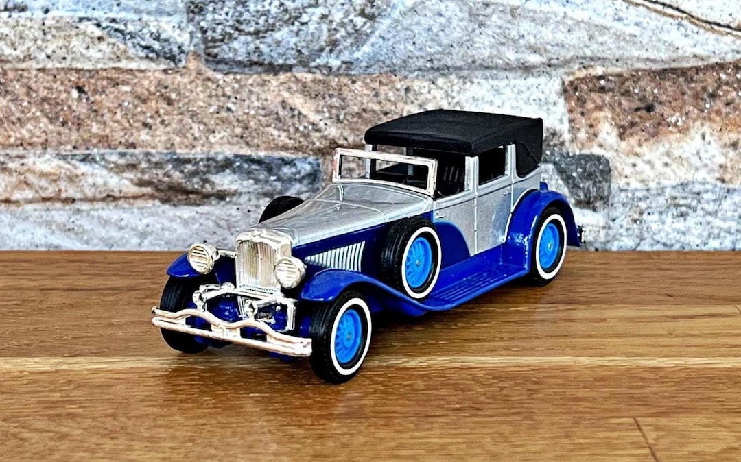 1930 DUESENBERG J Town Car, Vintage Diecast Car, 1/43 Scale Model Car ...