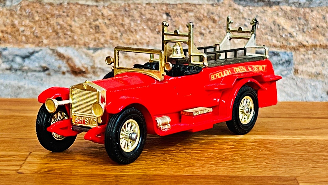 1920 Rolls Royce Fire Engine , Vintage Diecast Car, Model Car, Metal ...