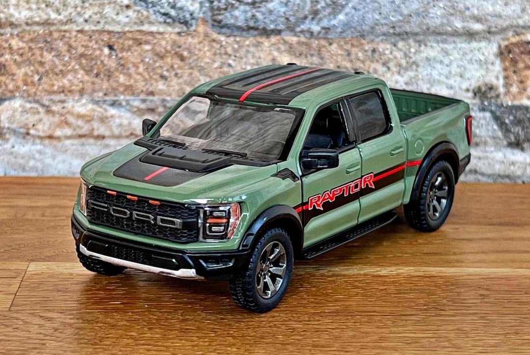 Ford F-150 Raptor 2022 | Model Car | Diecast Truck | Diecast Car | 1/46 ...