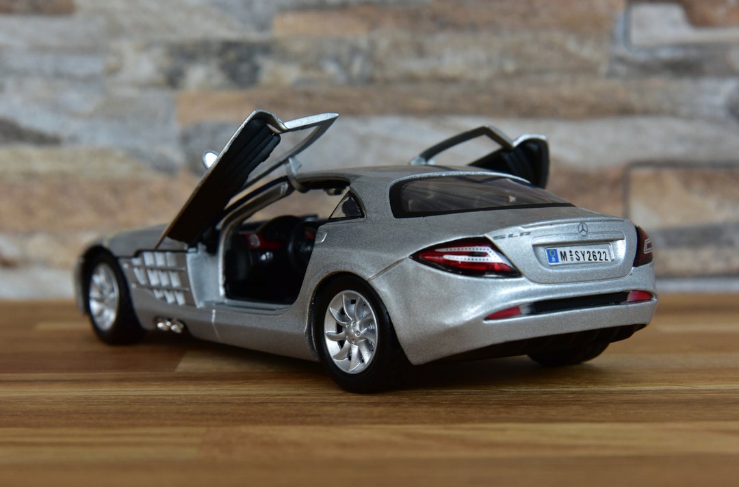 Mercedes Benz SLR Mclaren, Mercedes Benz Diecast, 1/24 Scale Model Car ...