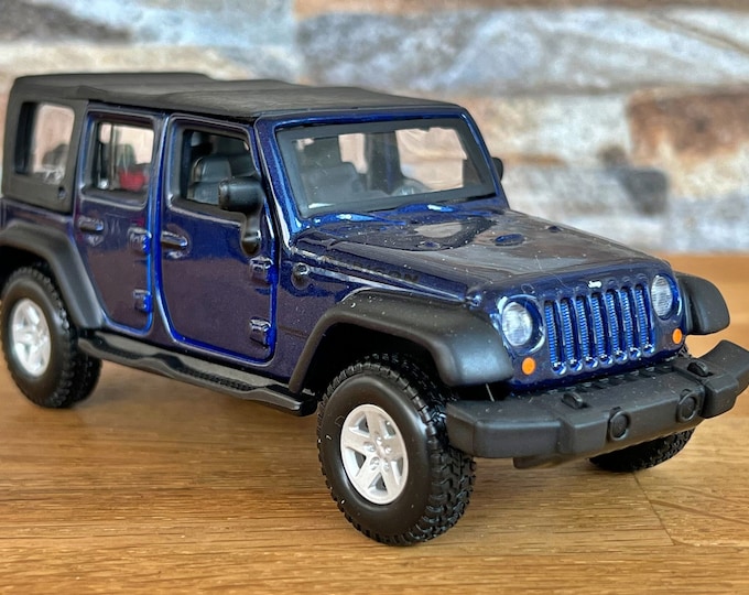 Jeep Wrangler Unlimited Rubicon Model Car Scale 1:32 Diecast Car Model Jeep 1/32 Scale Model Car ...