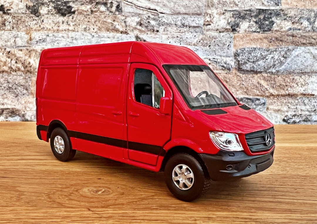Mercedes Benz Sprinter Van, Model Car, Diecast Car, 1/48 Scale Model ...