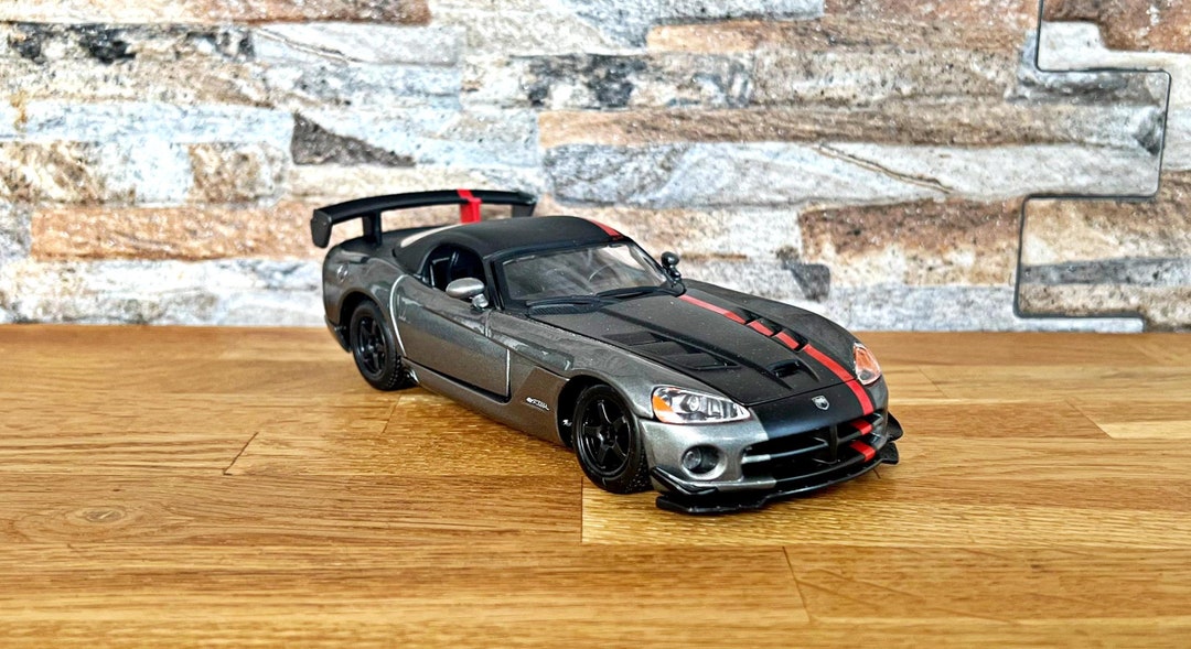 Dodge Viper SRT 10 ACR | Model Car | Scale 1/24 Diecast Car | 1/24 ...