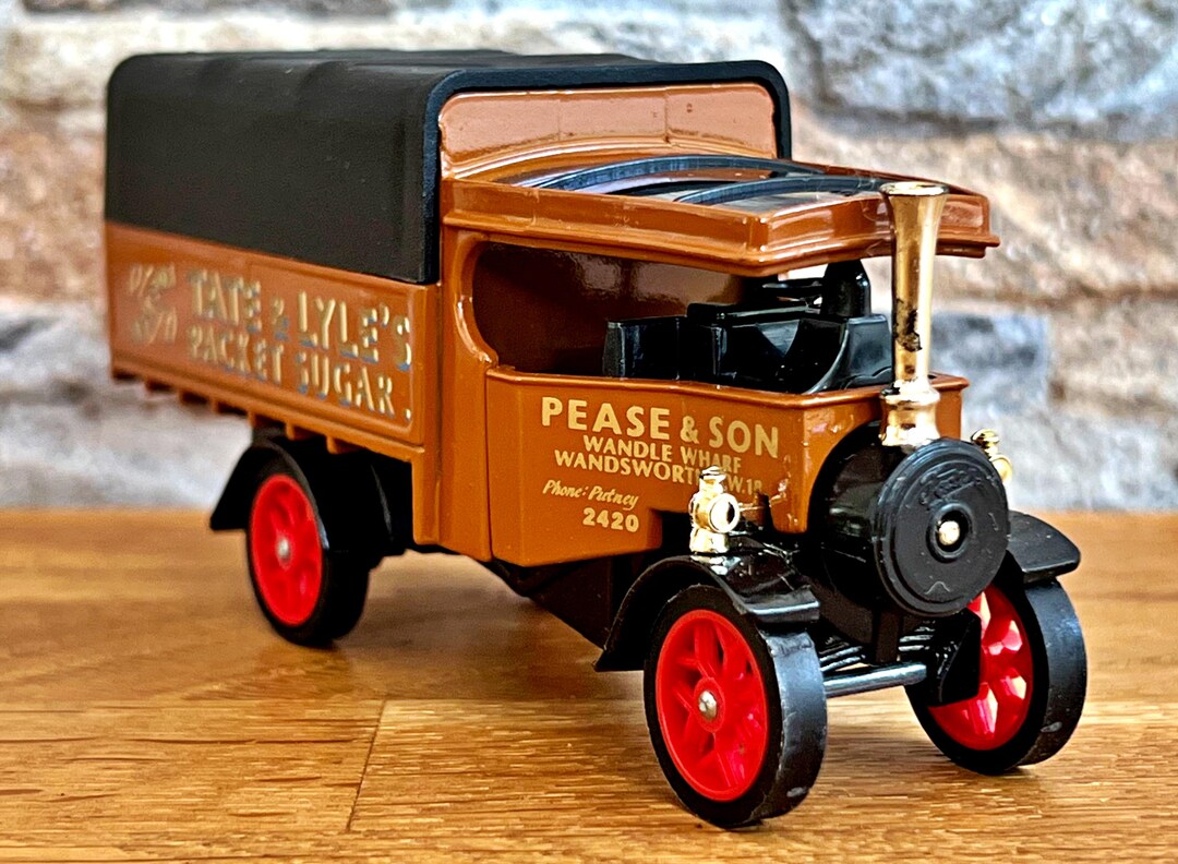 1922 Foden Steam Lorry, Vintage Diecast Truck, 1/72 Scale, Metal Model ...