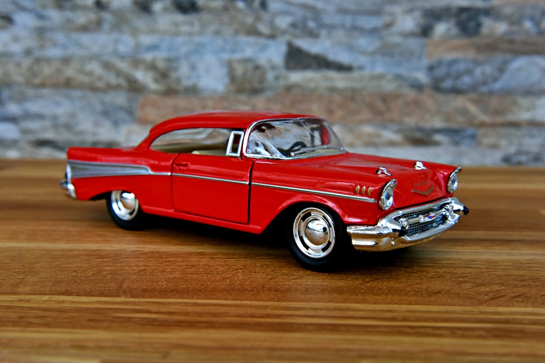 Chevrolet Chevy Belair 1957 | Vintage Model Car | 1/40 Diecast Car ...