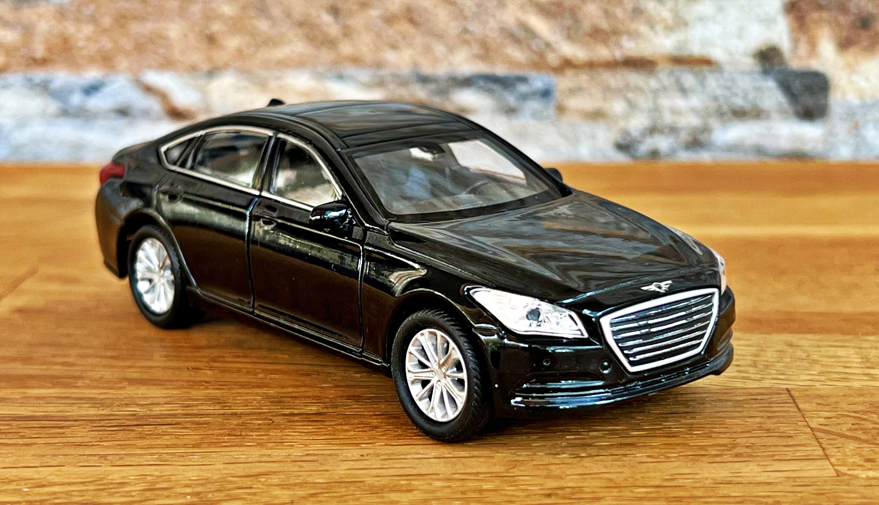 Genesis G80 , Model Metal Car, Scale 1/36, 1/36 Diecast Collection Item ...