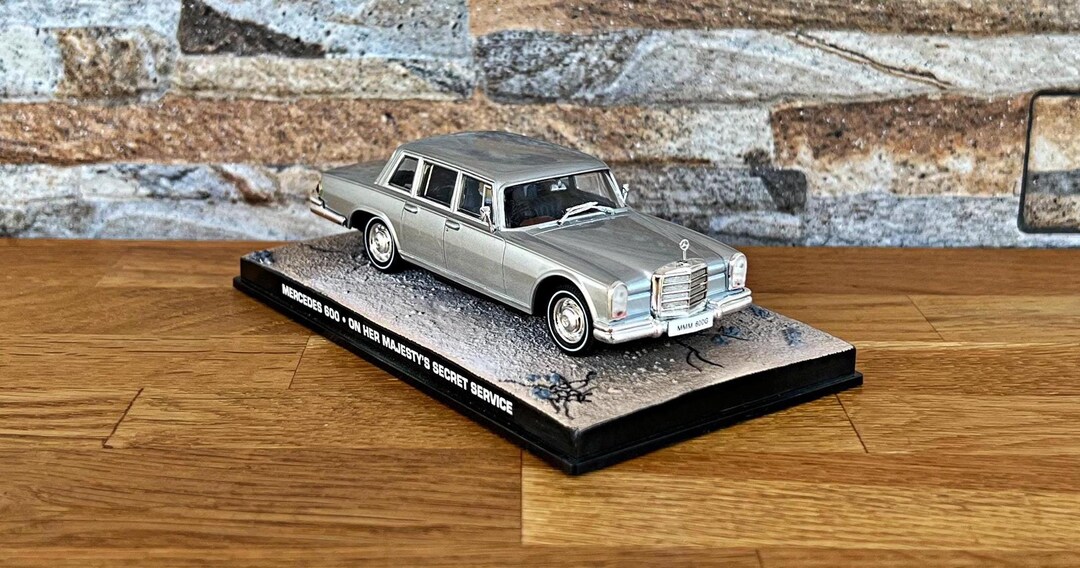 Mercedes Benz 600, 007 James Bond Collection Car, Vintage Diecast Car ...