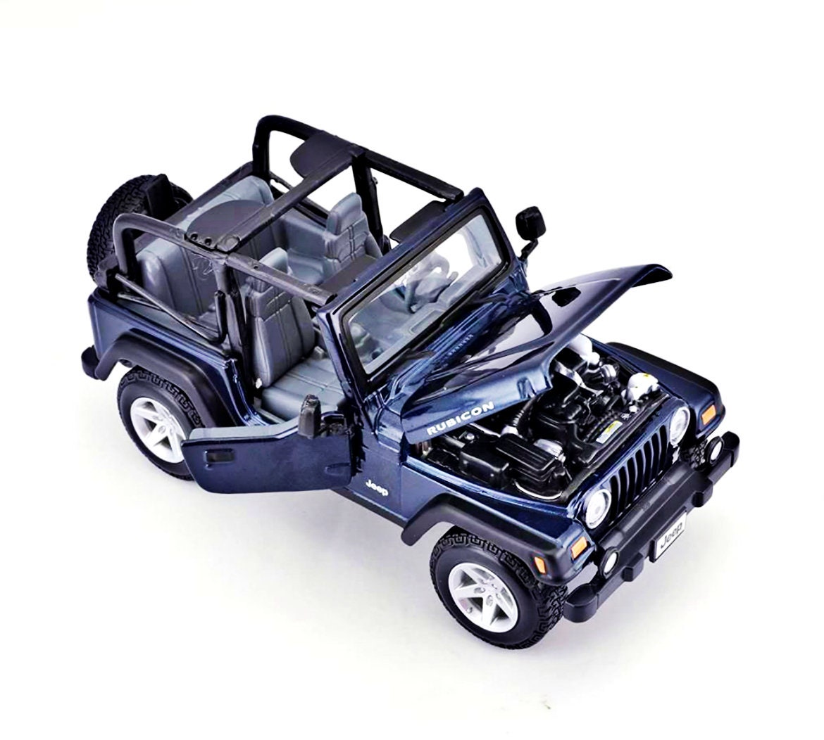 Jeep Wrangler Rubicon Model Car Scale 1:27 Model Car - Etsy