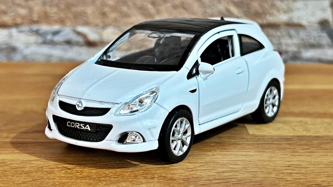 Opel Corsa OPC | Model Car | 1/34 Diecast Car | 1:34 Scale Model Car ...