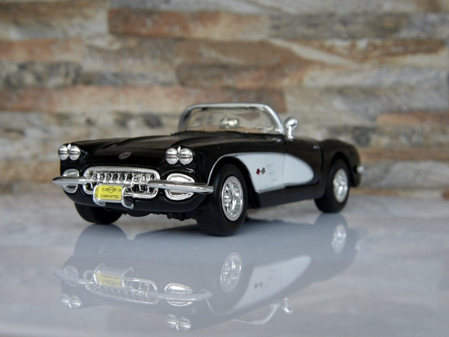 Chevrolet Corvette 1959 | Model Car | Diecast Car | 1/24 Scale Model ...
