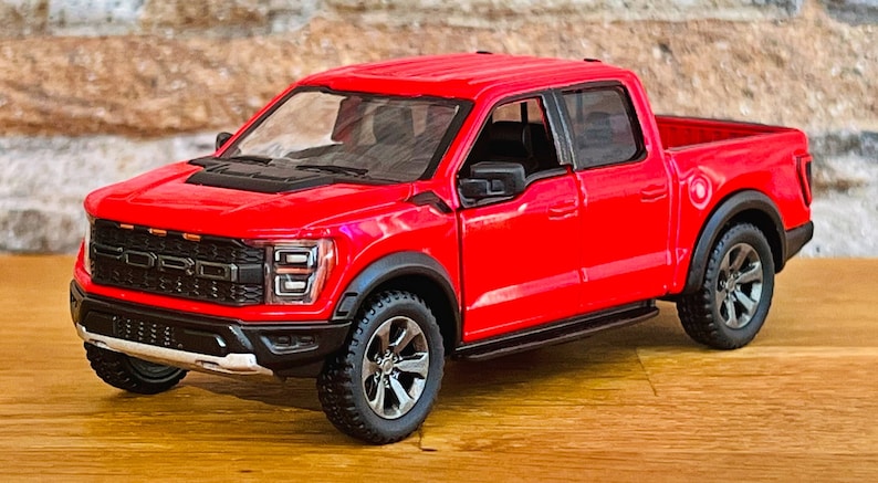 Ford F-150 Raptor 2022, Model Car, Diecast Truck, 1/46 Diecast Car, 1/ ...