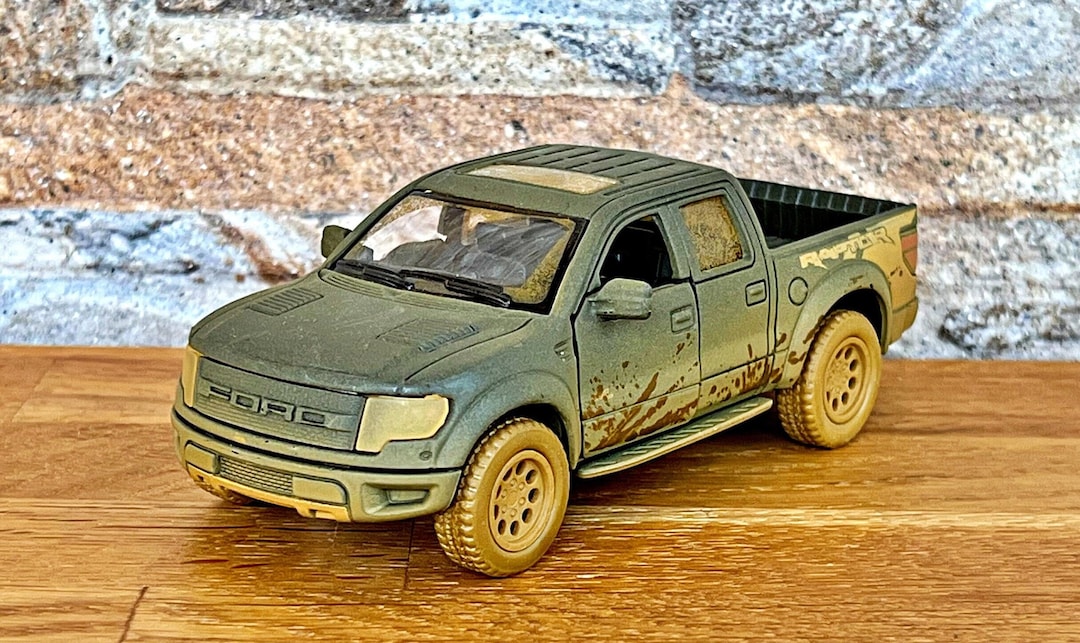 Ford F-150 SVT Raptor Supercrew 2013, Model Car, Diecast Truck, 1/46 ...
