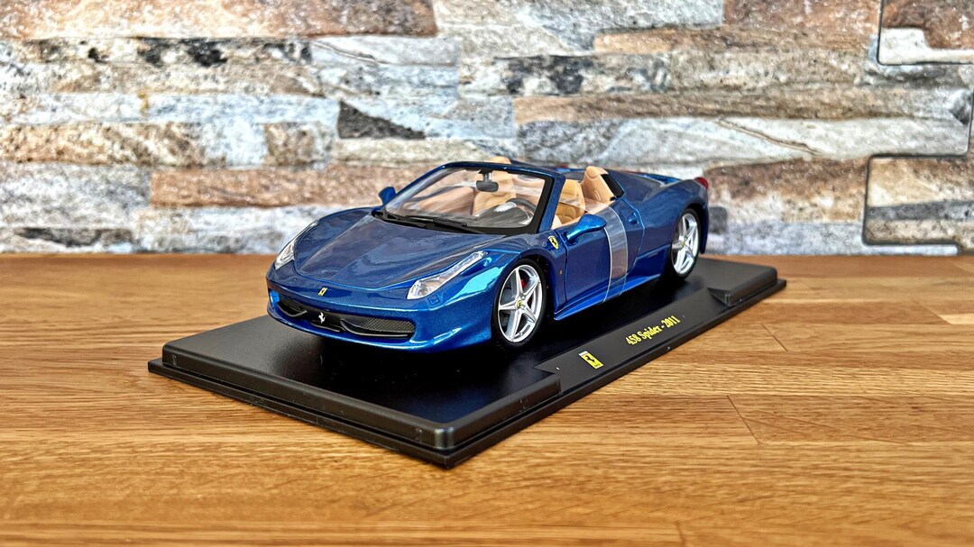 Ferrari 458 Spider 2011 | Model Car | Diecast Car | 1/24 Scale Model ...