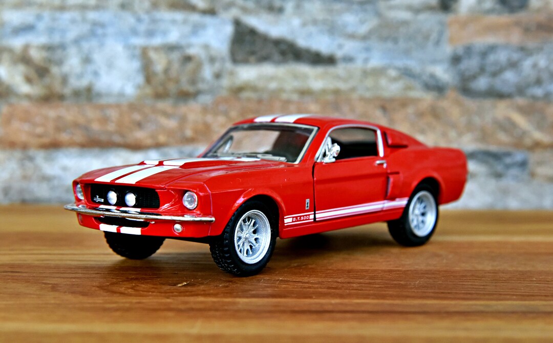 Ford Shelby GT500 1967 | Car Model | Diecast Model Car | 1:38 Scale ...