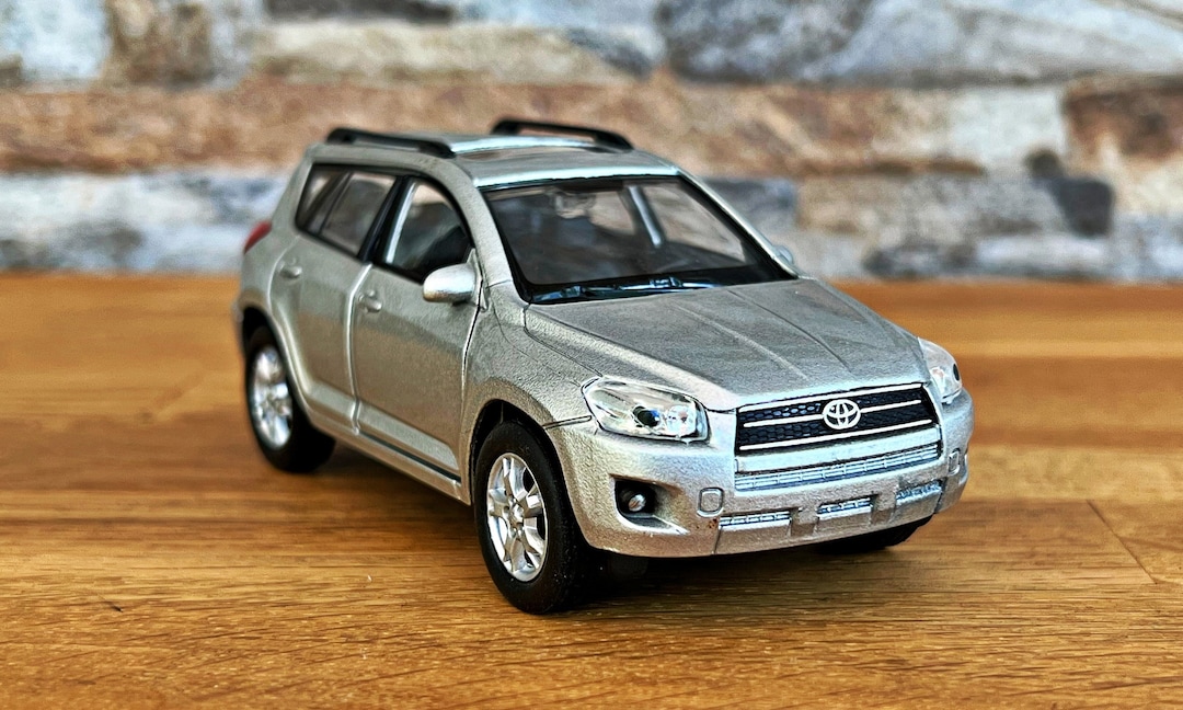 Toyota RAV4, Model Car, 1/36 Diecast Car, 1/36 Scale Model Car, Toyota ...