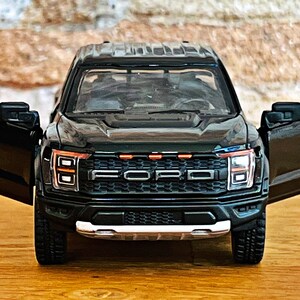 Ford F-150 Raptor 2022, Model Car, Diecast Truck, 1/46 Diecast Car, 1/ ...