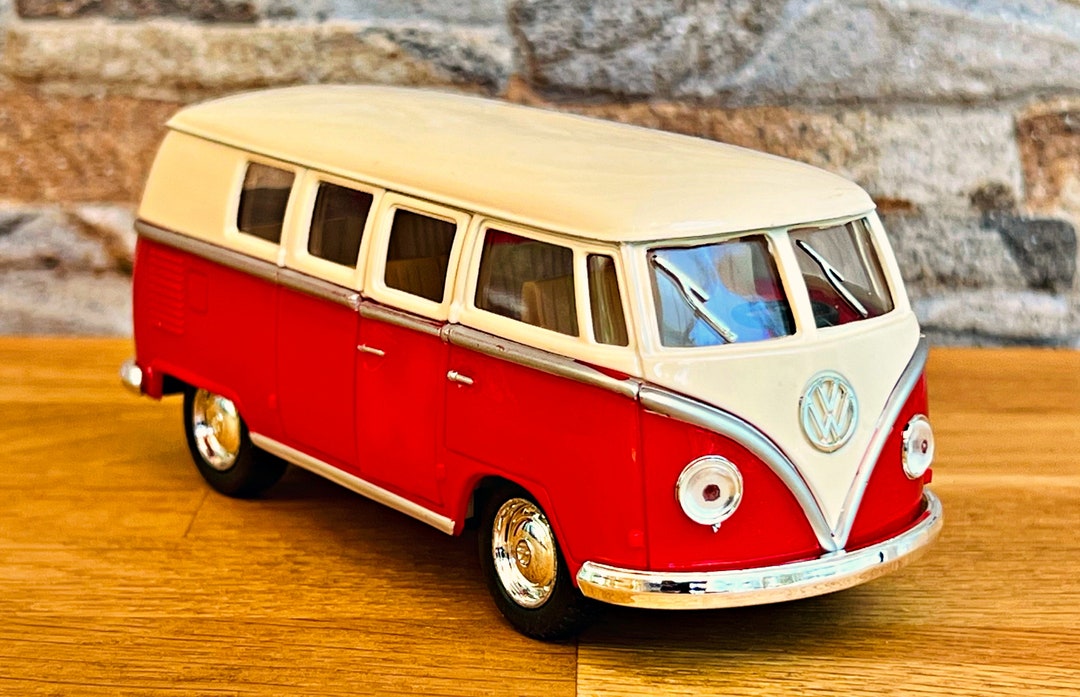 Volkswagen Classical Bus 1962, 1/32 Diecast Car, 1/32 Scale Model Car ...