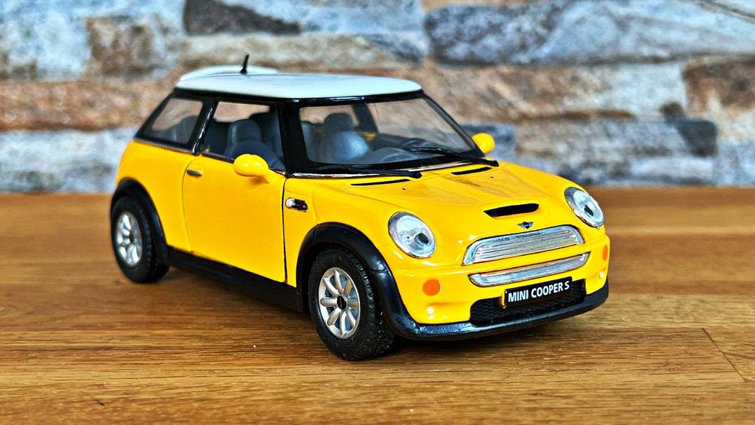 Mini Cooper S , Model Car, 1/28 Scale Model Car, 1/28 Diecast Car ...