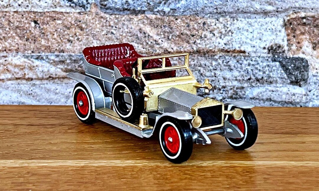 1906 Rolls Royce Silver Ghost , Vintage Model Car, Diecast Car, 1/51 ...