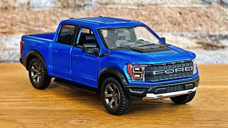 Ford F-150 Raptor 2022, Model Car, Diecast Truck, 1/46 Diecast Car, 1/ ...