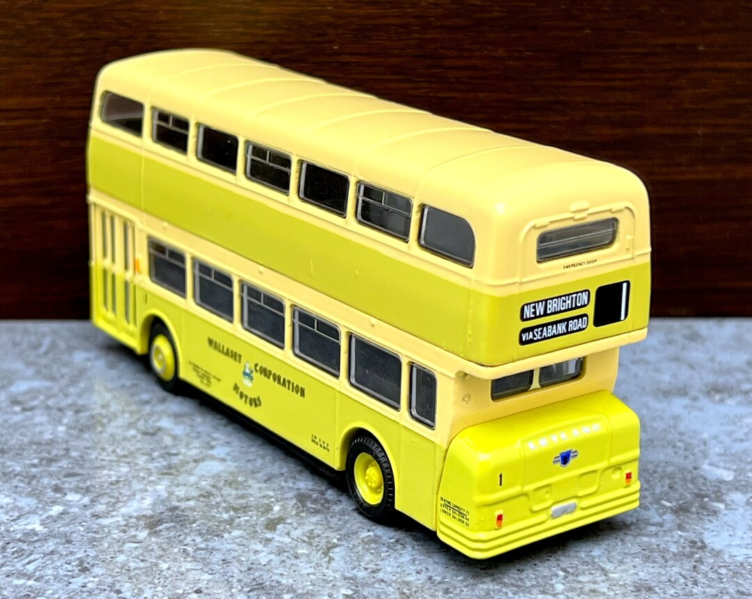 Leyland Atlantean Wallasey, Exclusive First Edition, Vintage Diecast ...