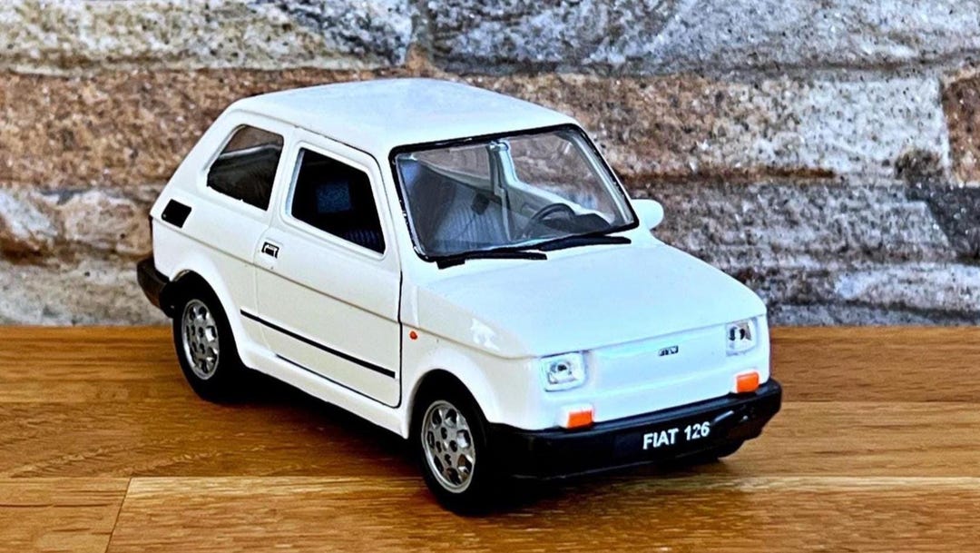 Fiat 126 | Model Car | 1/28 Scale Diecast Car | Scale Model Car ...
