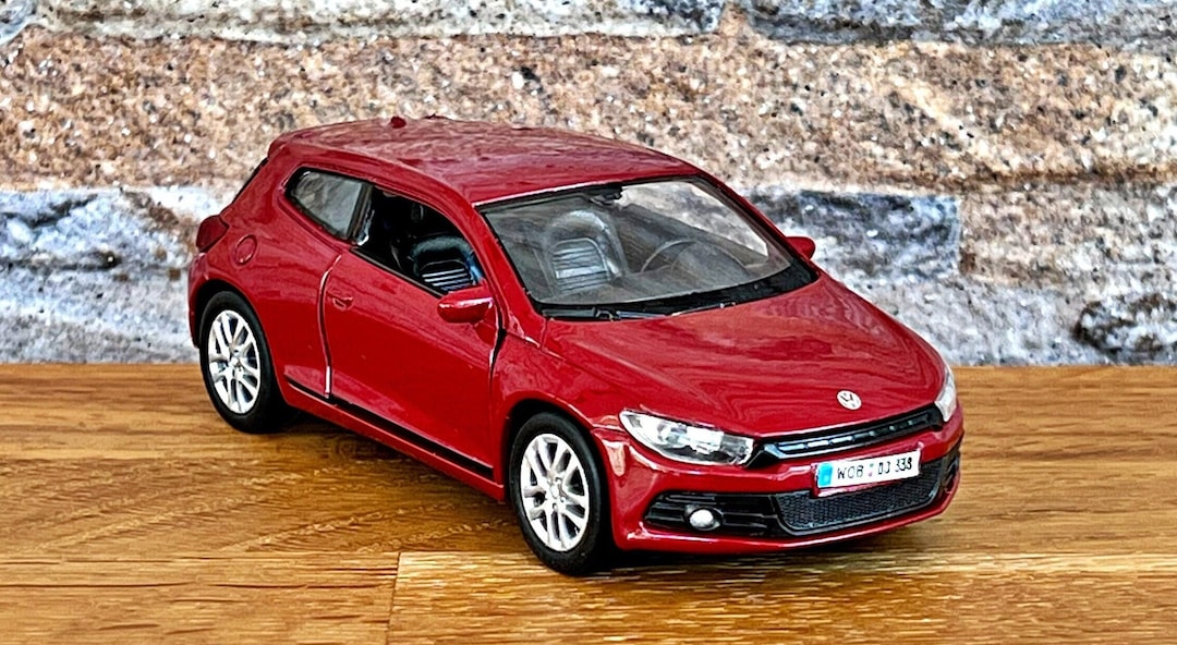Volkswagen Scirocco, Model Car, 1/36 Scale Model Car, 1/36 Diecast Car ...