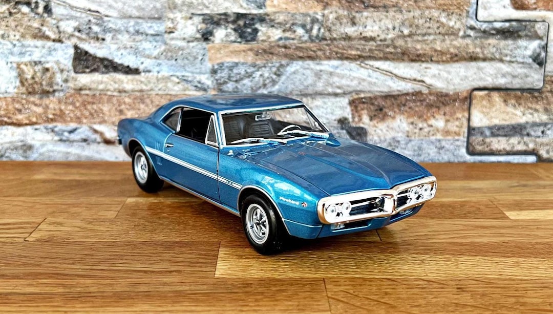 1967 Pontiac Firebird , Vintage Model Car, Diecast Car, 1/24 Scale ...