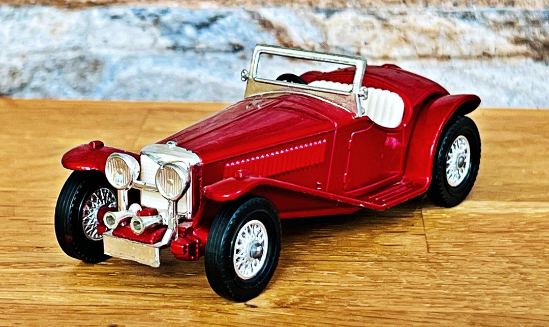 RILEY MPH 1934 , Model Car, Diecast Car, Vintage Model Car, Metal Car ...