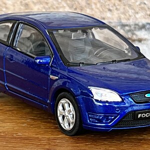 Ford Focus ST, Model Car, Scale 1/36 Model Car, Die Cast Car, 1/36 ...