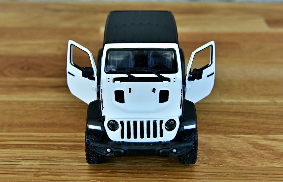 Jeep Wrangler Rubicon 2018 Model Car Scale 1/34 Model Metal | Etsy
