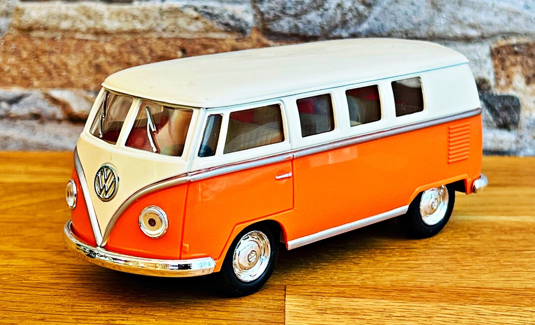 Volkswagen Classical Bus 1962, 1/32 Diecast Car, 1/32 Scale Model Car ...