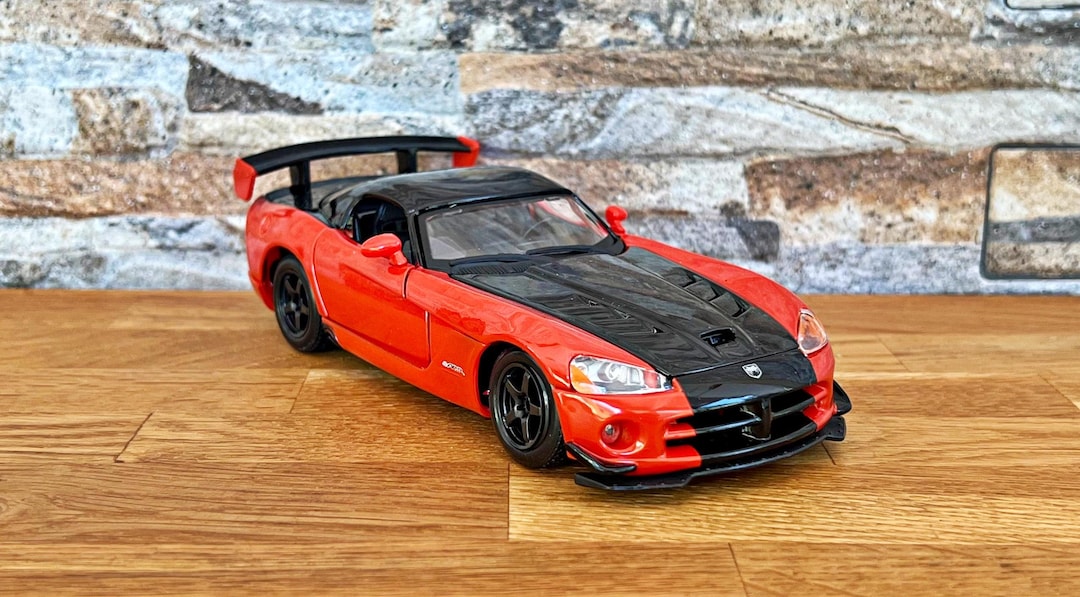 Dodge Viper SRT 10 ACR | Model Car | Diecast Car | 1/24 Scale Model Car ...