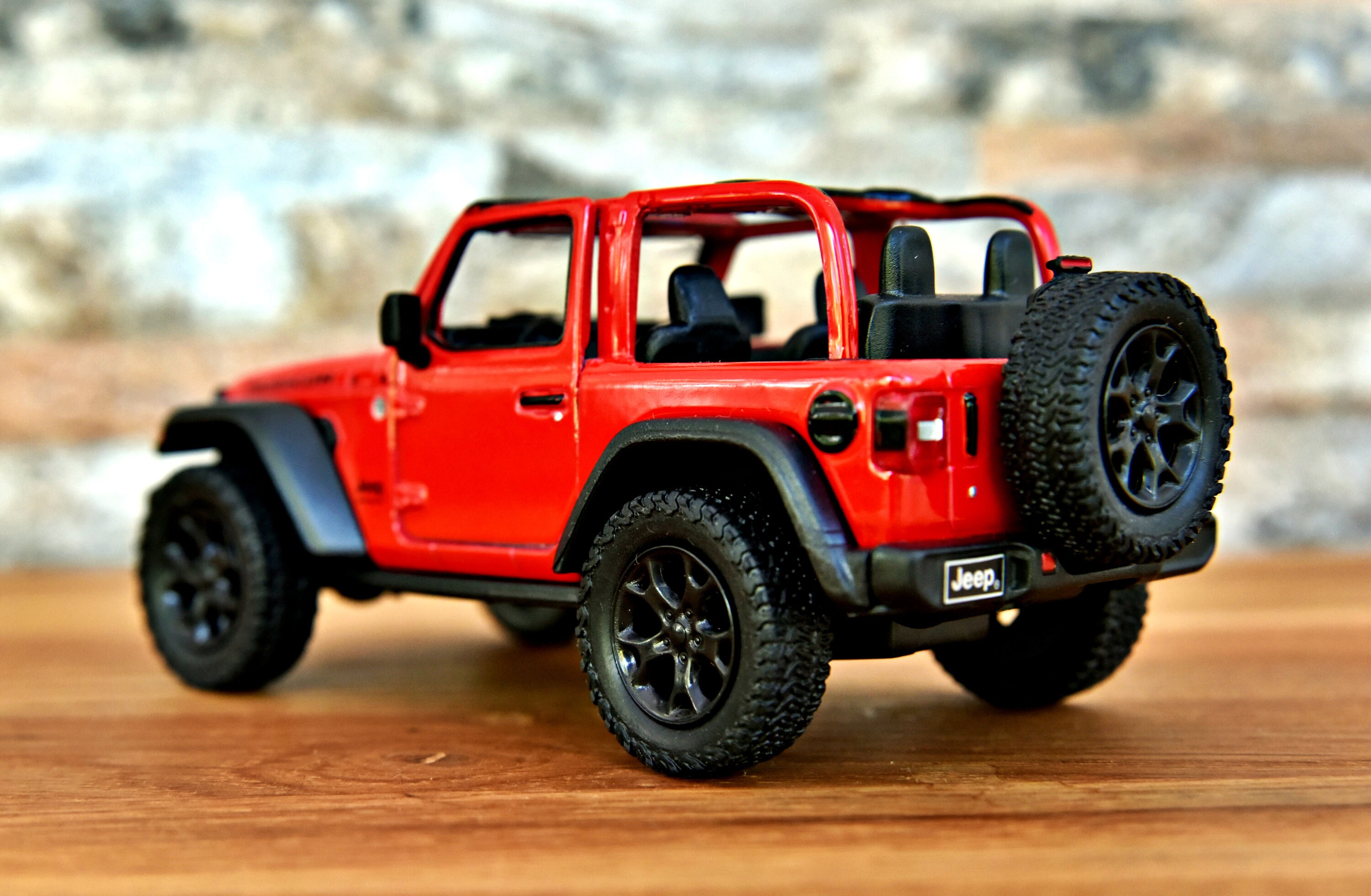 Jeep Wrangler Rubicon 2018 Model Car Scale 1/34 Model - Etsy