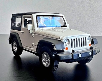 Jeep Wrangler Rubicon 2018 Model Car Scale 1/34 Model Metal | Etsy