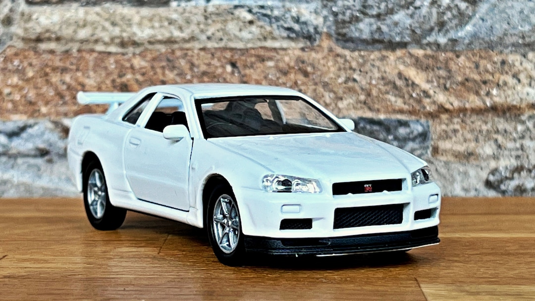 Nissan Skyline GT-R R34 | Model Car | Diecast Car | 1/36 Scale Model ...