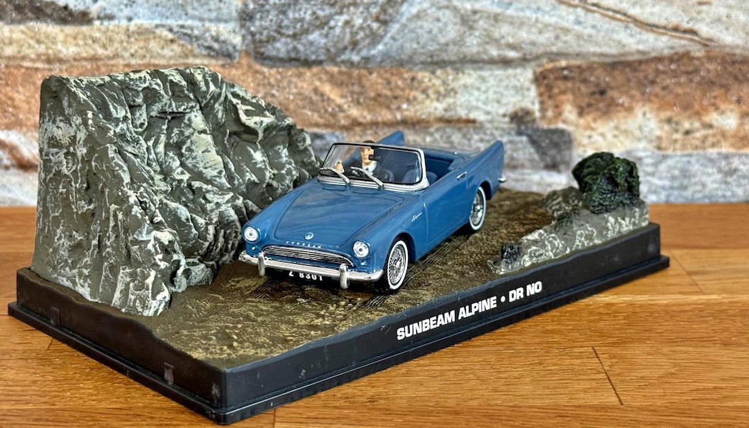 Sunbeam Alpine , 007 James Bond Collection, Vintage Diecast Car, Scale ...