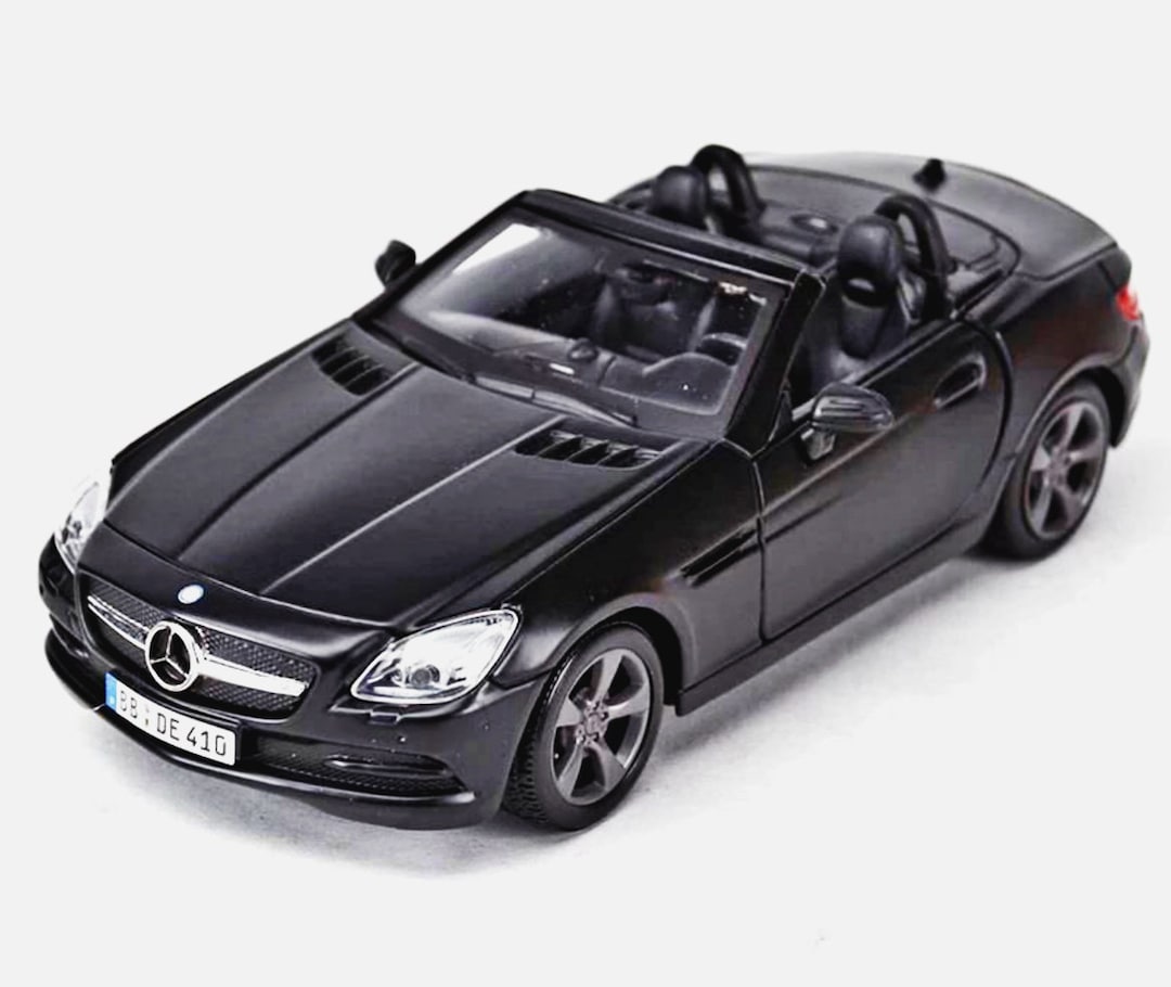 Mercedes Benz SLK Cabrio 1:24 Scale Model Car Mercedes Benz SLK Matte ...