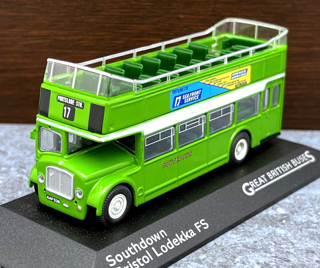 Southdown Bristol Lodekka FS, Great British Buses, Vintage Diecast Bus ...