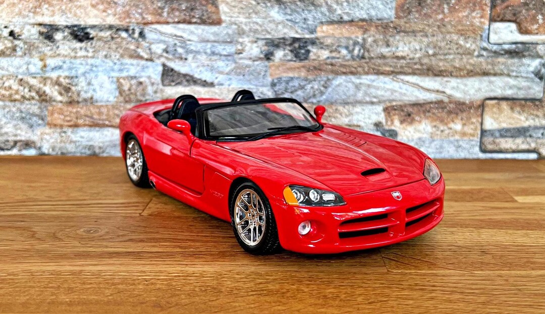Dodge Viper SRT/10 | Vintage Model Car | Diecast Car | 1/18 Scale Model ...
