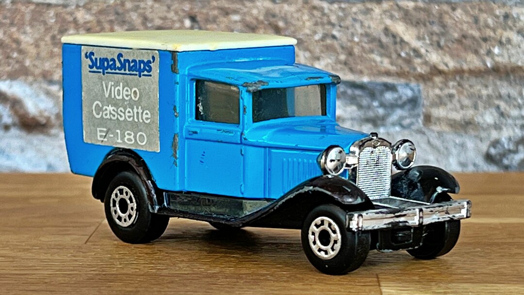 Ford Model A Van, Vintage Diecast Truck, Model Metal Truck, Old Classic ...