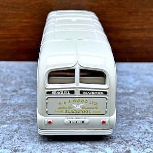 Burlingham Seagull Woods, Vintage Diecast Bus, Model Metal Bus, Old ...