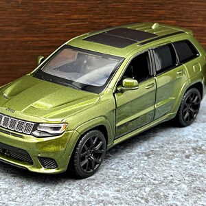 Jeep Grand Cherokee Trackhawk , Model Car, 1:36 Scale Model Car ...