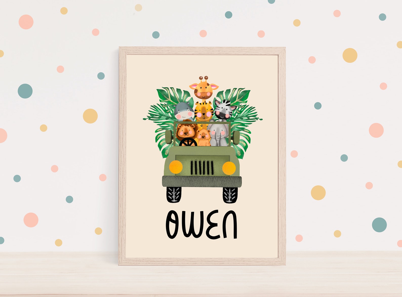 Safari Jungle Clipart Bundle Set Seamless Patterns for - Etsy